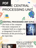 Intro to Computer IPO Cycle | PDF | Computers