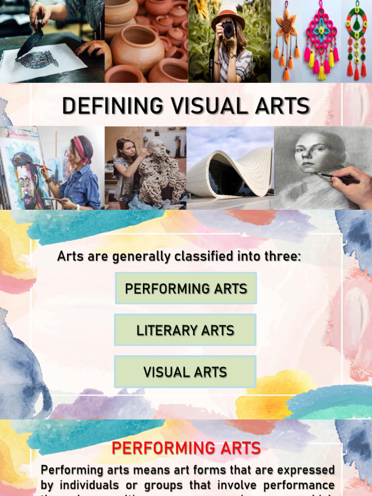 2DEFINING-VISUAL-ARTS | PDF | The Arts | Fine Art