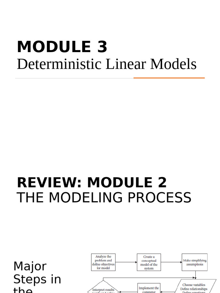 Module 3 Linear Model Updated Pdf Force Applied And Interdisciplinary Physics