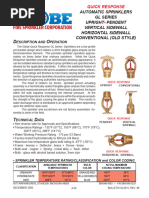 Sprinkler Bulb Temperature Color Chart | PDF | Light | Nature