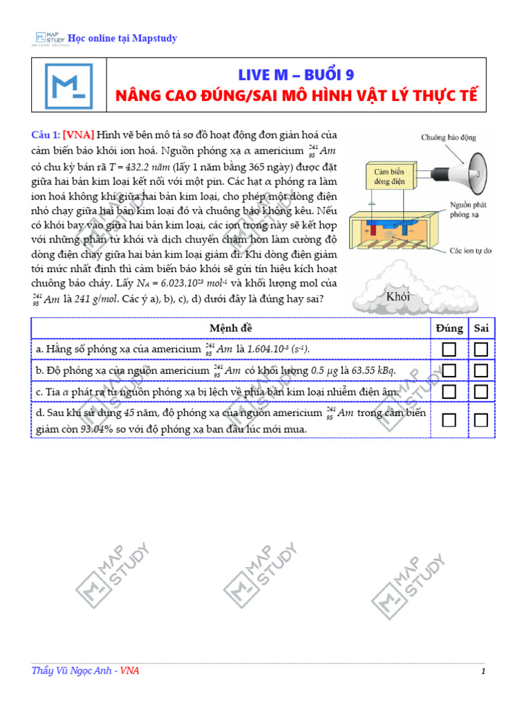 Tai Lieu Buoi 9 Luyen Tap Cac Cau Hoi Dung Sai 1737363424255 | PDF