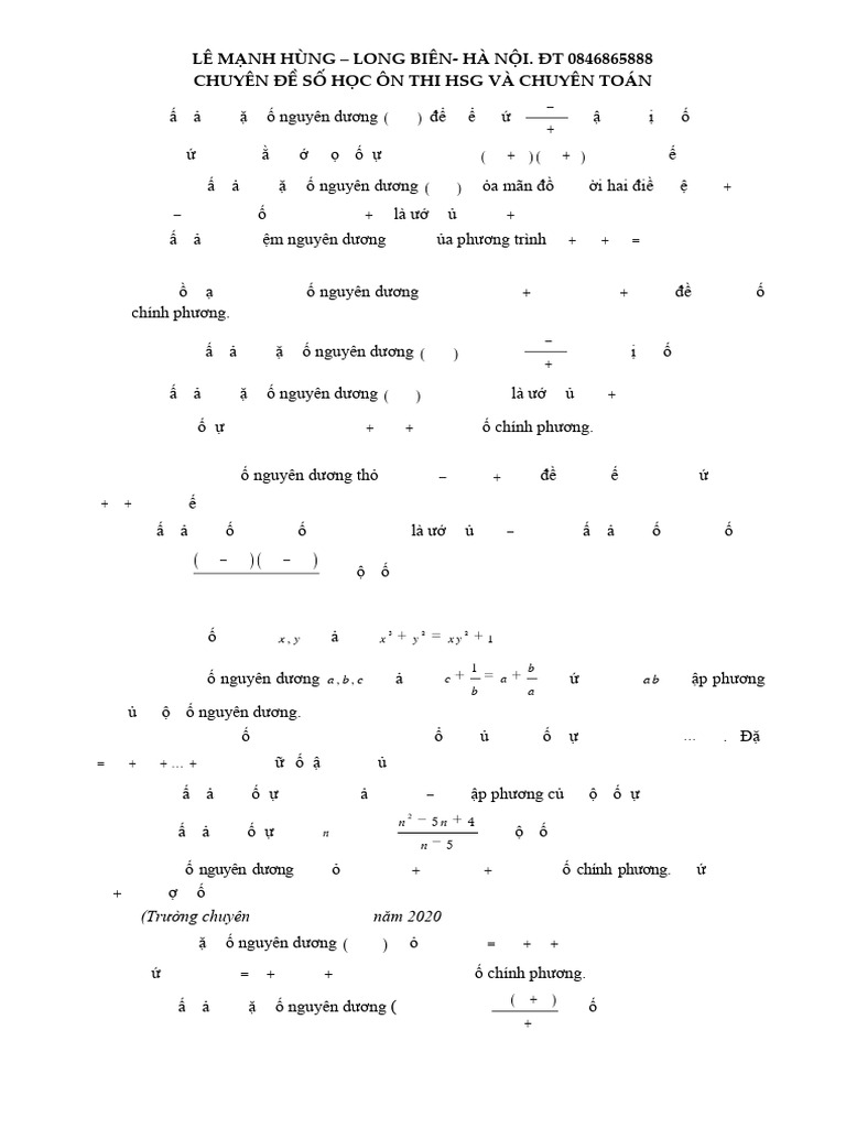 8.HS-cac Bai Toan So Hoc | PDF