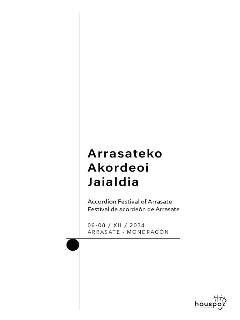 ARRASATE EskuPrograma2024 | PDF