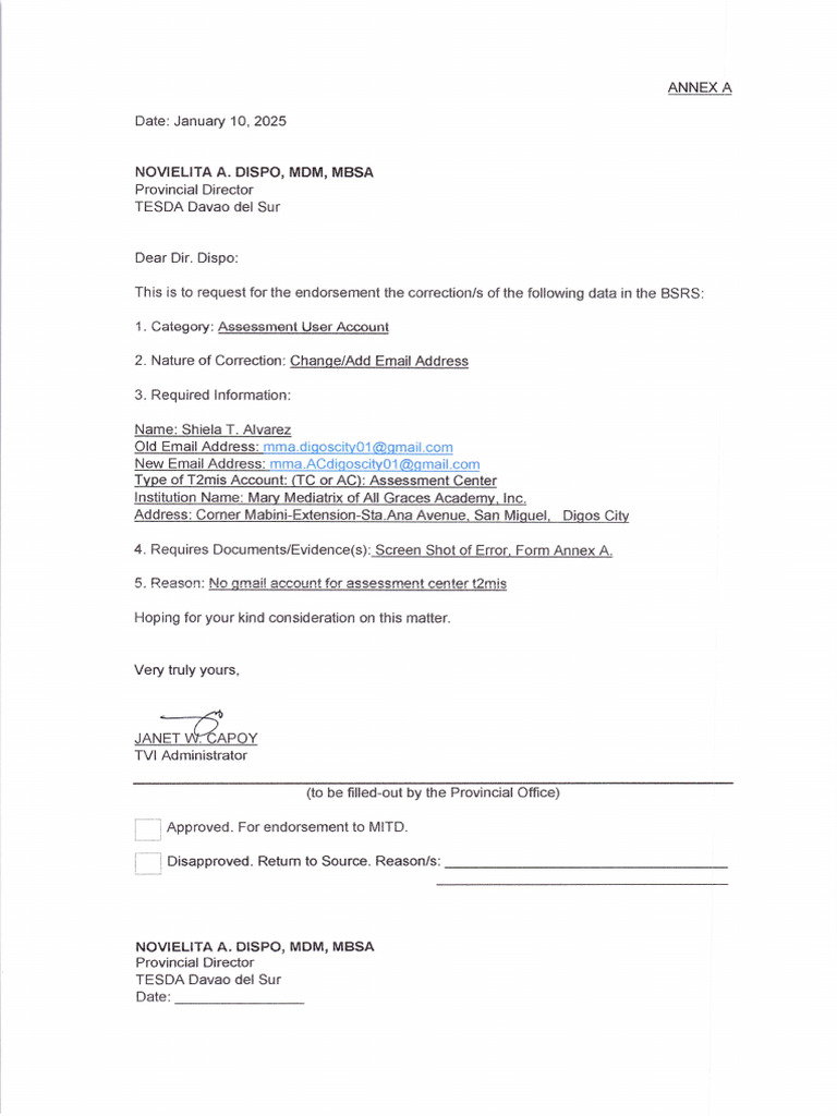 t2mis report-Assessment Center | PDF