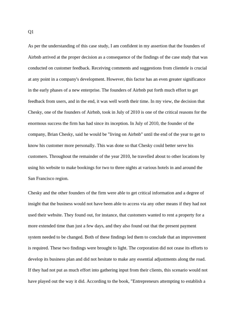 Airbnb case solve | PDF | Airbnb | Economies