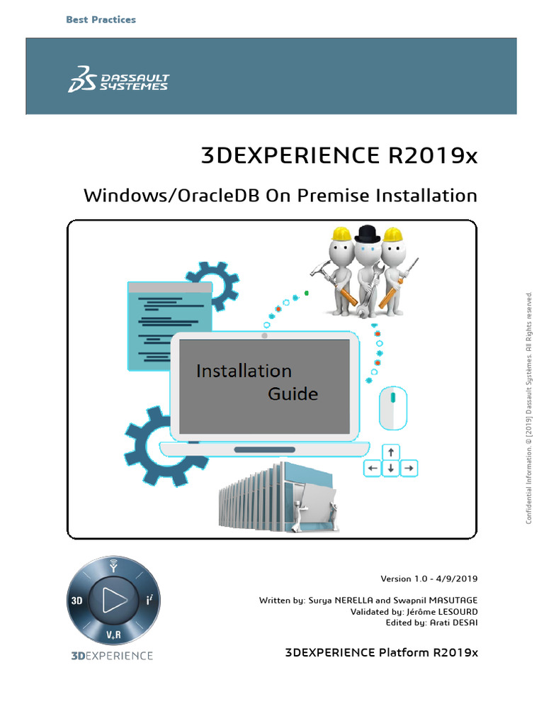 DS WhitePapers 3DEXPERIENCE R2019x Windows Oracle On Premise Installation V1.0 | PDF | Apache ...