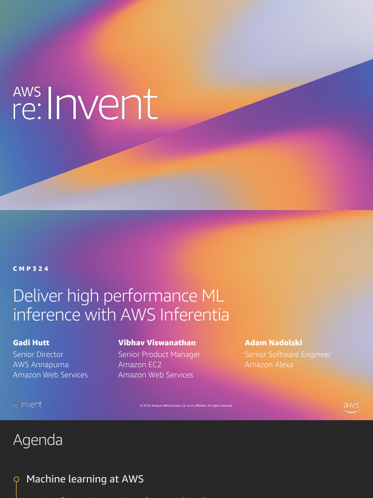 REPEAT 1 Deliver High Performance ML Inference With AWS Inferentia ...