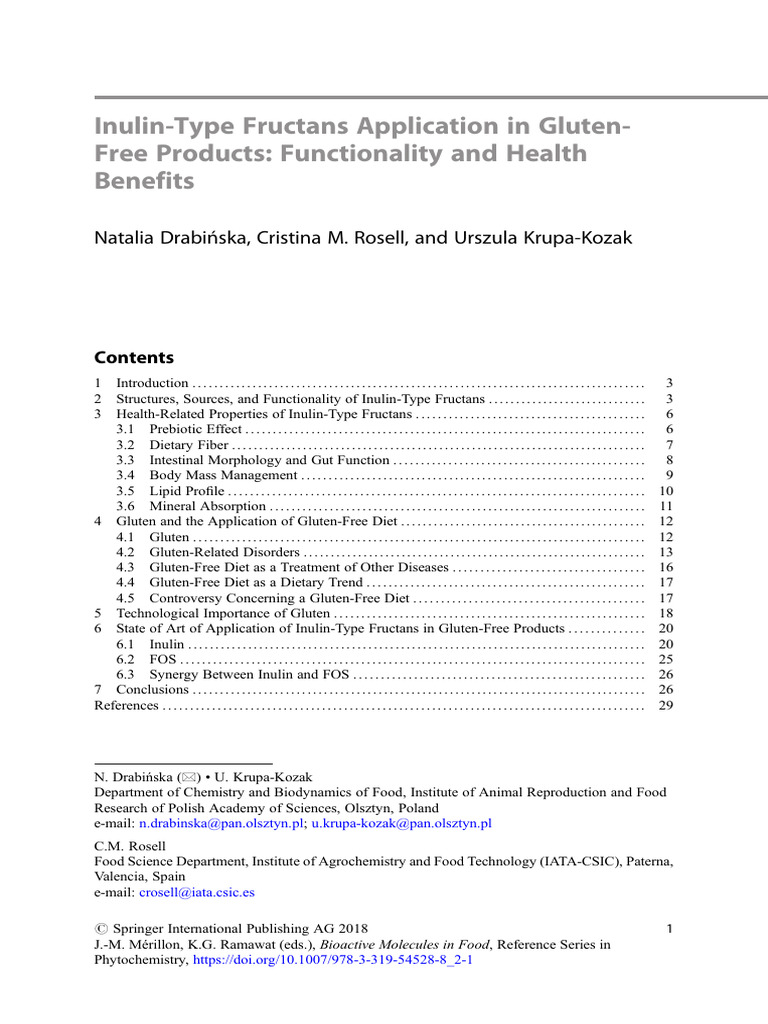 08-Inulin-Type Fructans Application in Gluten- Free Products ... 08-Inulin-Type Fructans Application in Gluten- Free Products ...