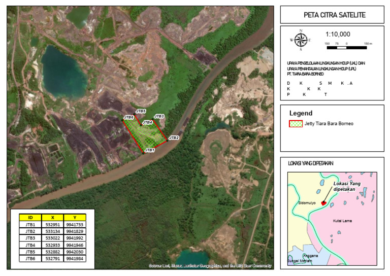 Peta Citra Satelit Pengelolaan Lingkungan | PDF