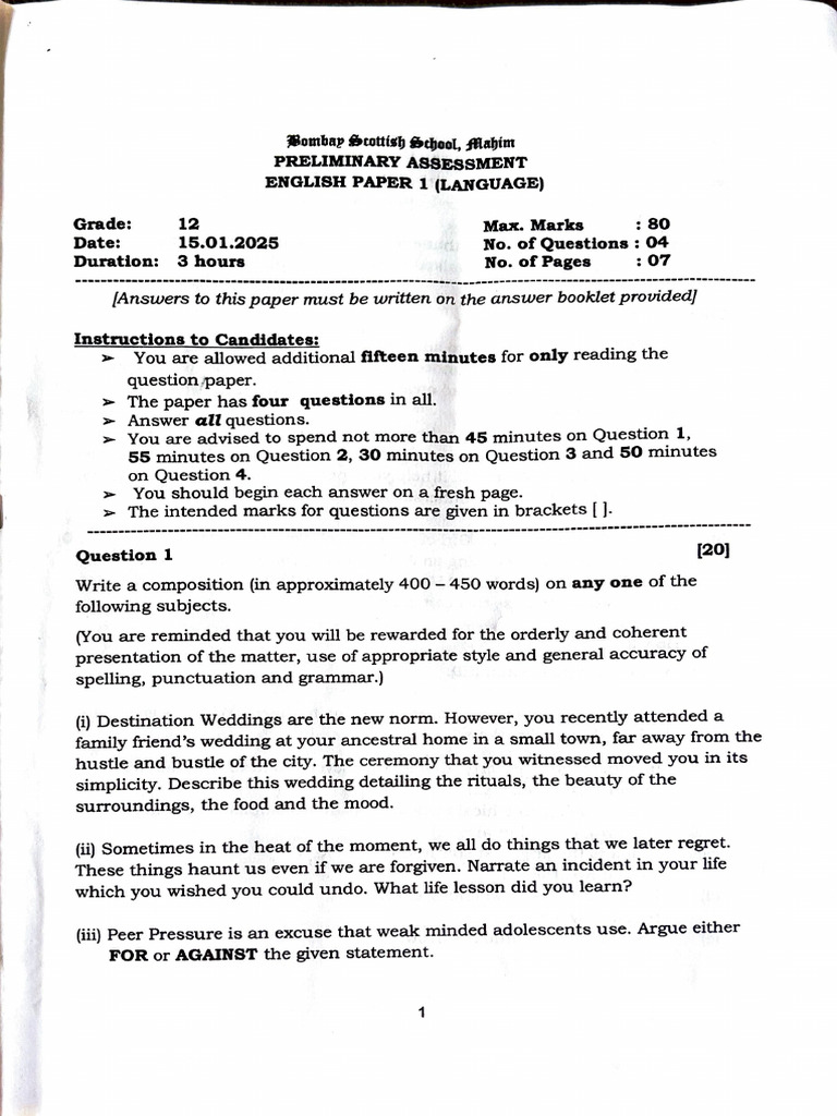 BSS English Language | PDF | Macbeth | Shakespearean Tragedies