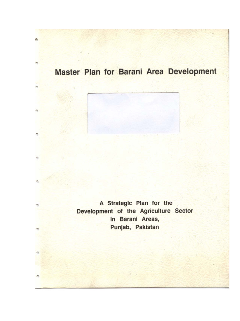 Master Plan Vol-I | PDF