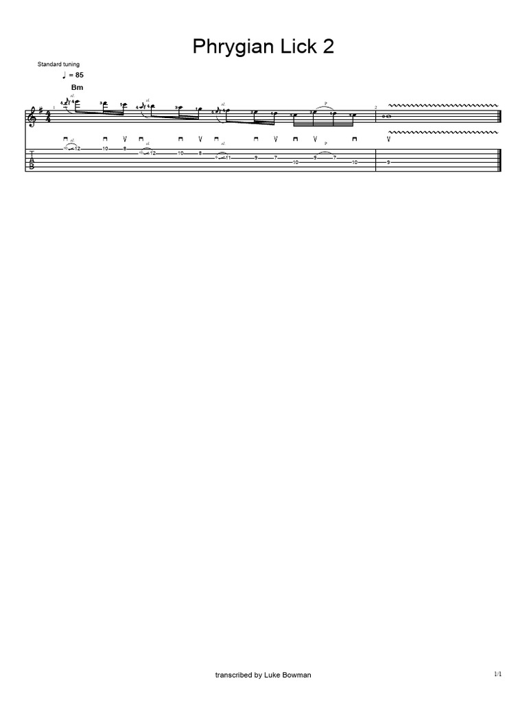 Phrygian 2 | PDF