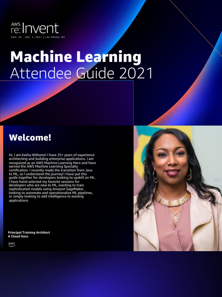 2021 Reinvent Attendee Guide ML OD | PDF | Amazon Web Services | Cloud Computing