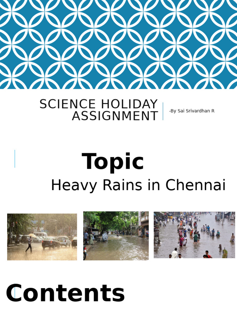Science Holiday Assignment | PDF | Drought | Rain