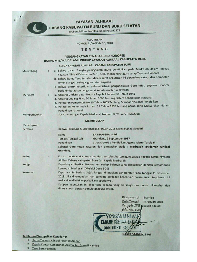 SK Bu Iya 2018 | PDF