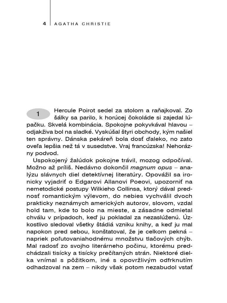 Hercule Poirot ukazka | PDF
