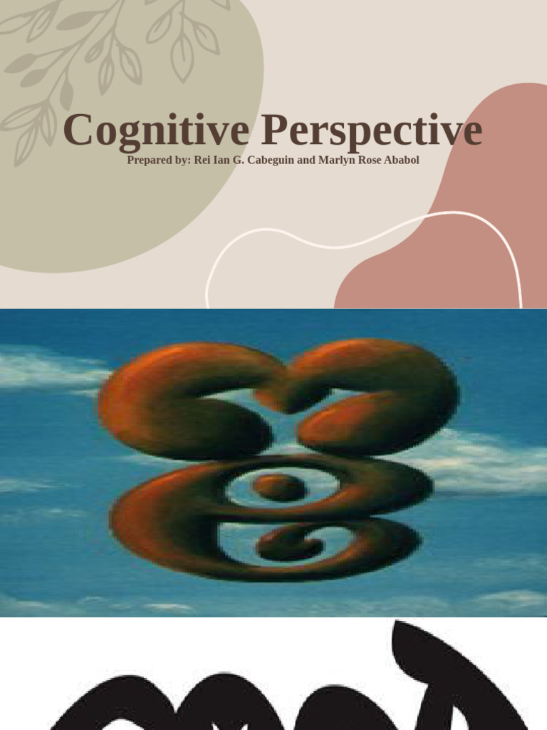 Cognitive Perspective | PDF | Perception | Cognitive Science
