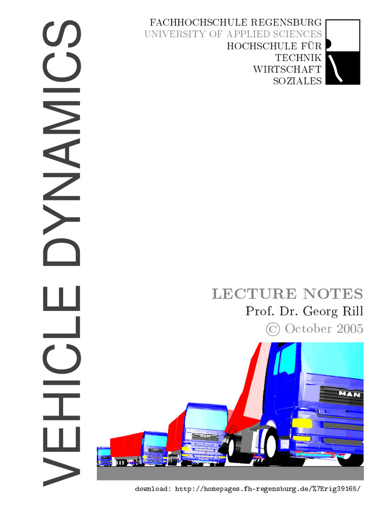 Vehicle Dynamics | PDF | Steering | Rotation