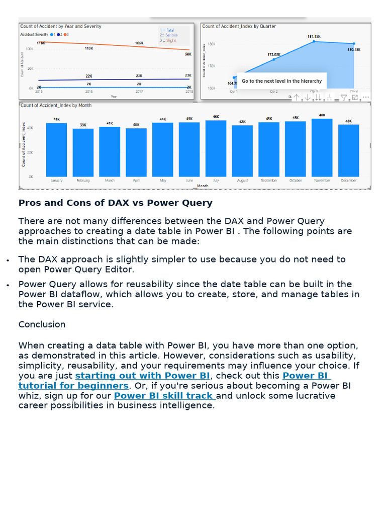 DAX vs Power Query: Key Differences | PDF | Data Management | Computer ...
