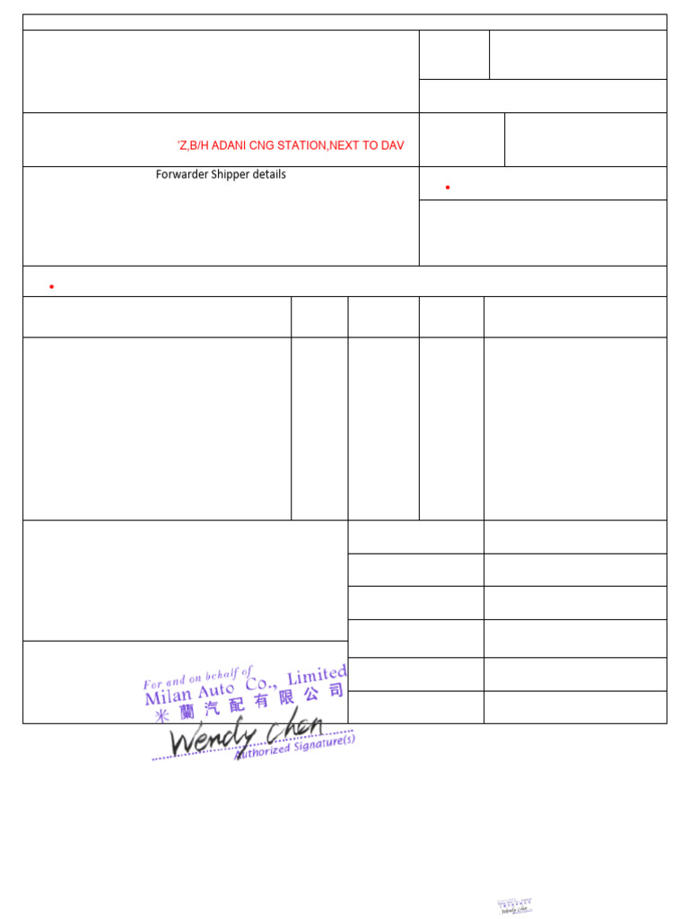 Commercial Invoice for Car Light Bulb | PDF | Economies | Trade