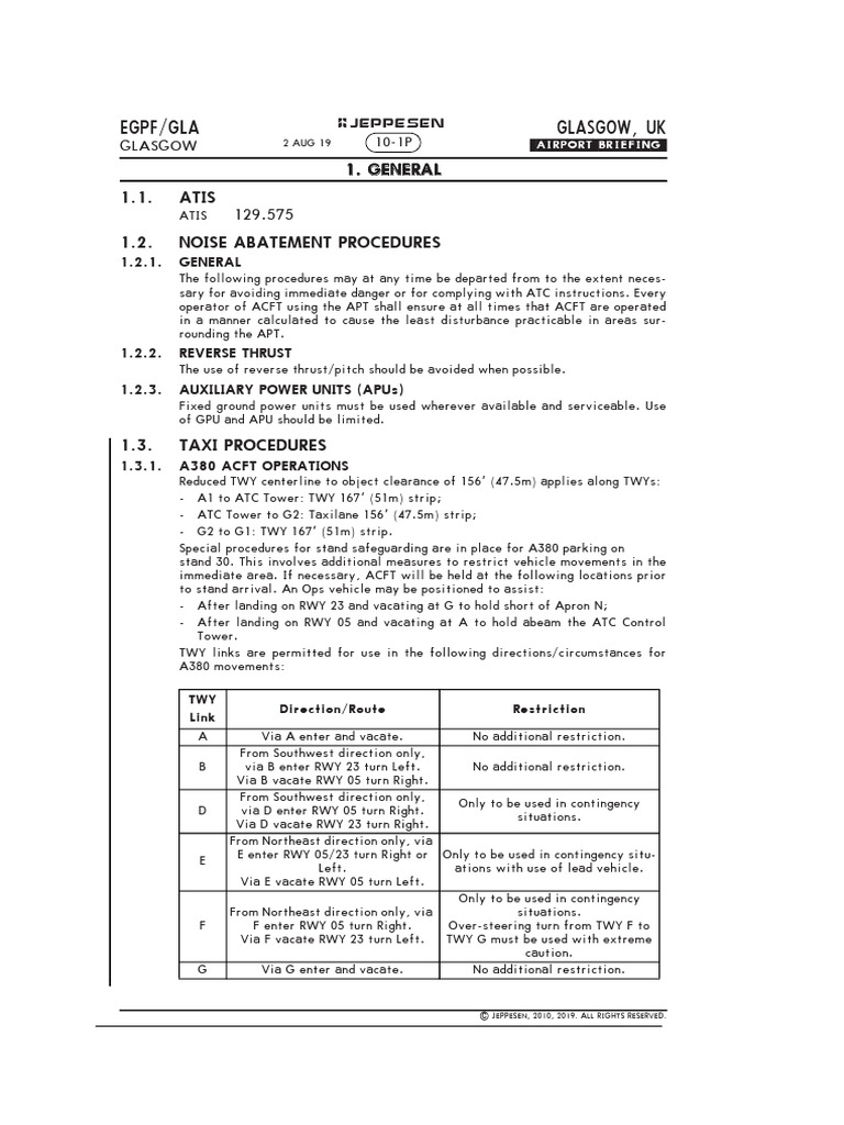 Open EGPF Glasgow June 08 4 | PDF | Air Traffic Control | Aviation