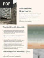WHO Organizational Structure Overview | PDF | World Health Organization ...