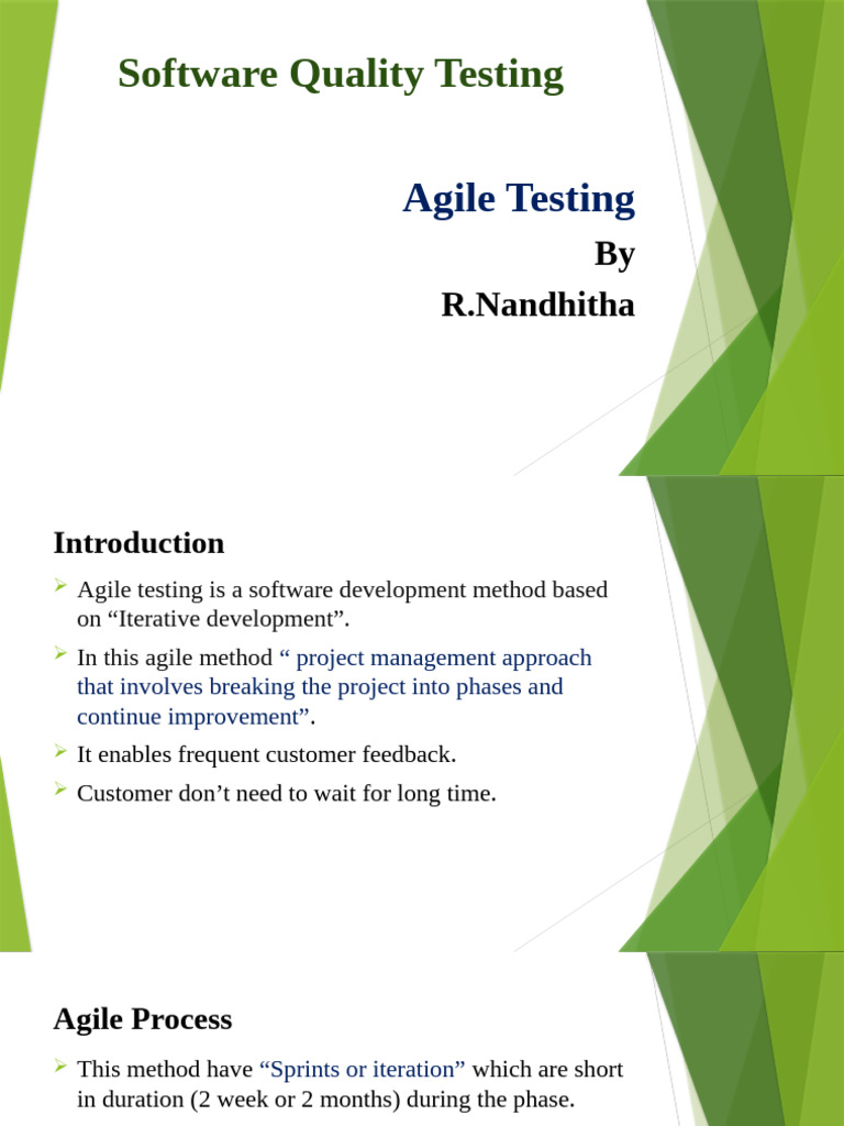 Agile Testing Pdf