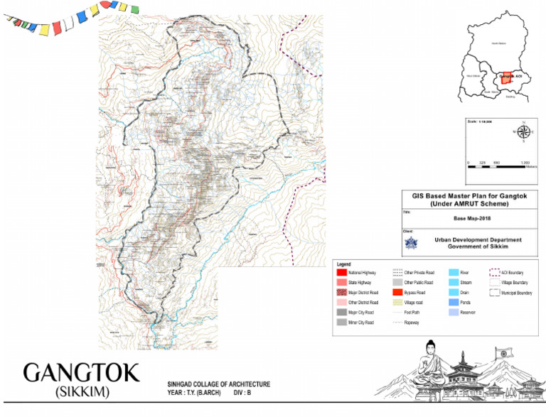 Transport Map Gangtok | PDF
