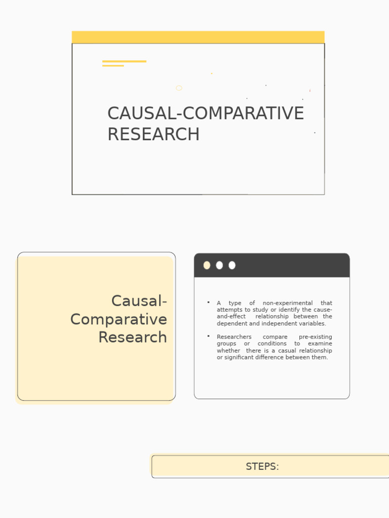 Causal Comparative Research | PDF | Analysis Of Variance | Statistics
