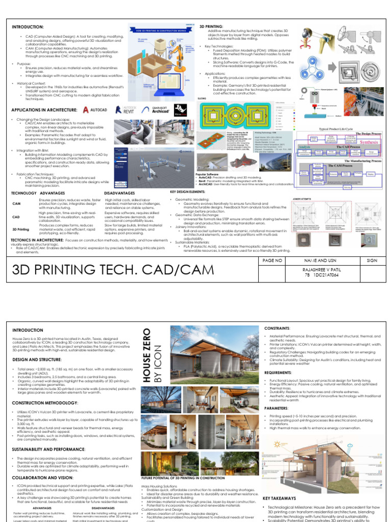3d printing CAD/CAM | PDF | 3 D Printing | Computer Aided Design