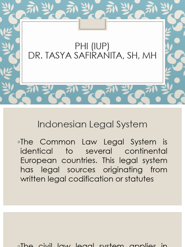 Phi Iup Pertemuan 2 | PDF