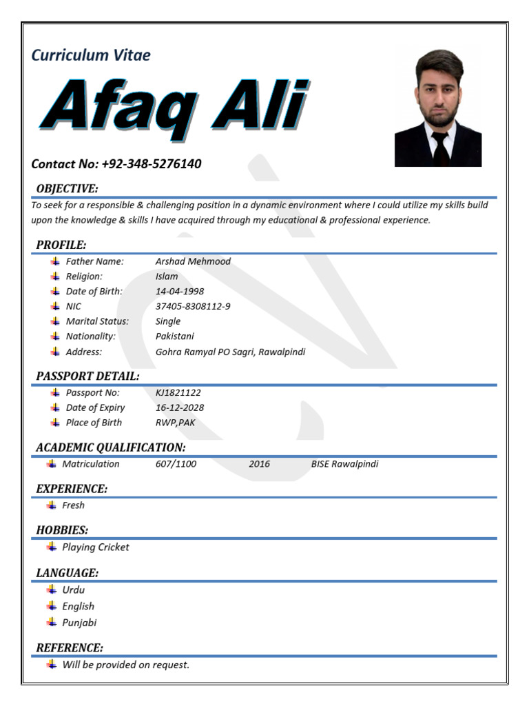 Afaq Ali SO Arshad Mehmood-1 | PDF