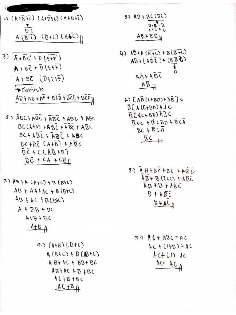logic sample problems | PDF