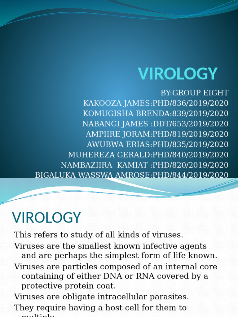 Virology 1 | PDF | Virus | Immune System
