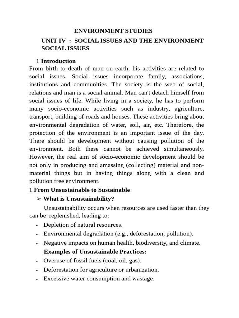 Unit 4 Evs Pdf Greenhouse Gas Climate Change