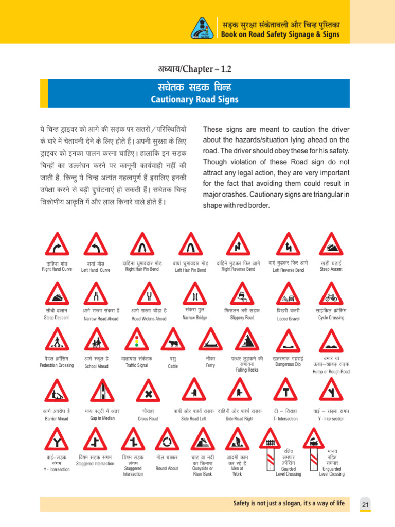Cautionary Road Signs | PDF