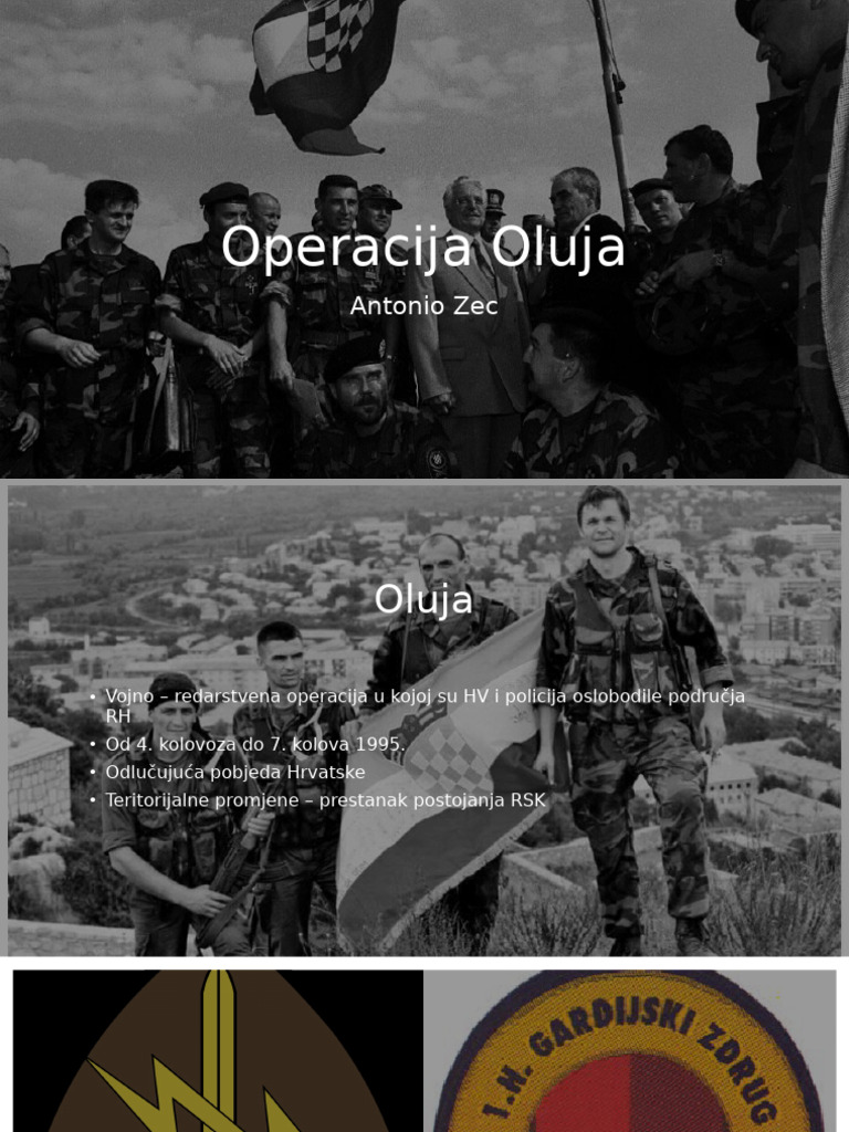 Operacija Oluja | PDF