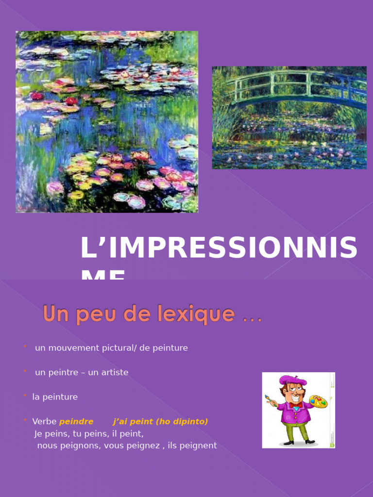 L'IMPRESSIONNISME | PDF | Impressionnisme | Vincent Van Gogh