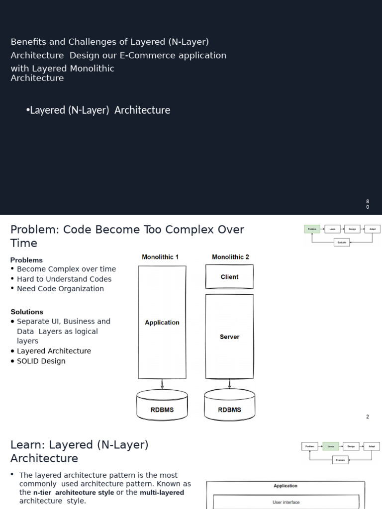 Layered EventDriven Pattern | PDF | Databases | Computing