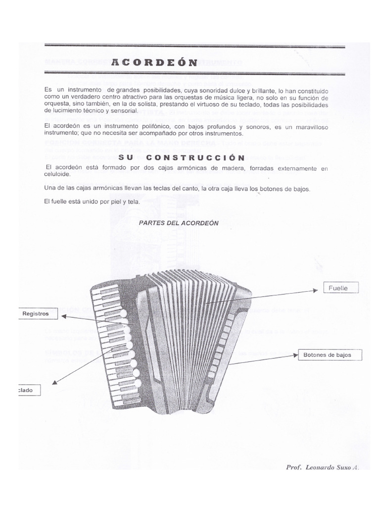 Estudio de acordeon | PDF