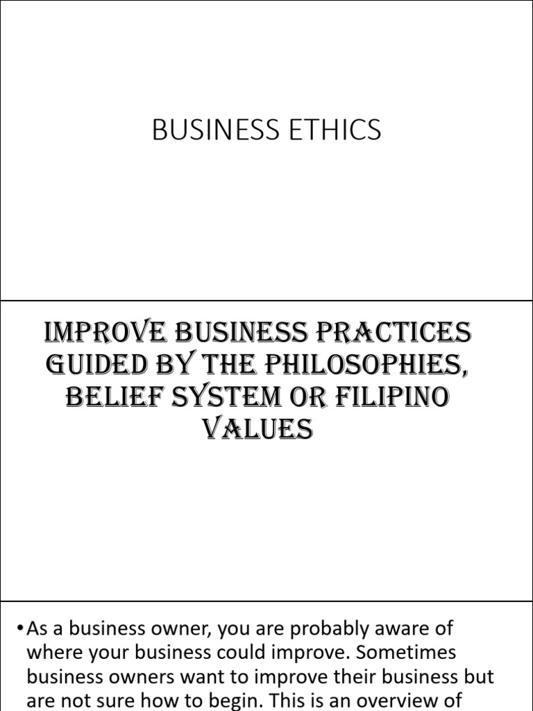 BUS. ETHICS W-7 | PDF | Goal | Swot Analysis