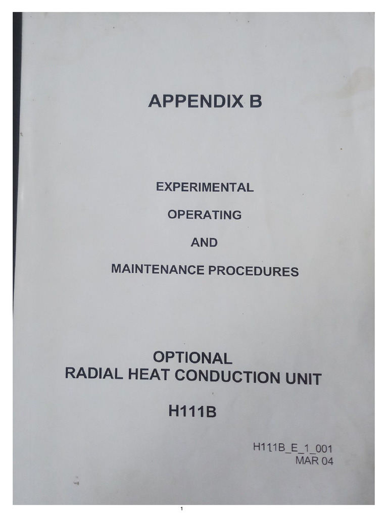 Radial Heat Conduction | PDF