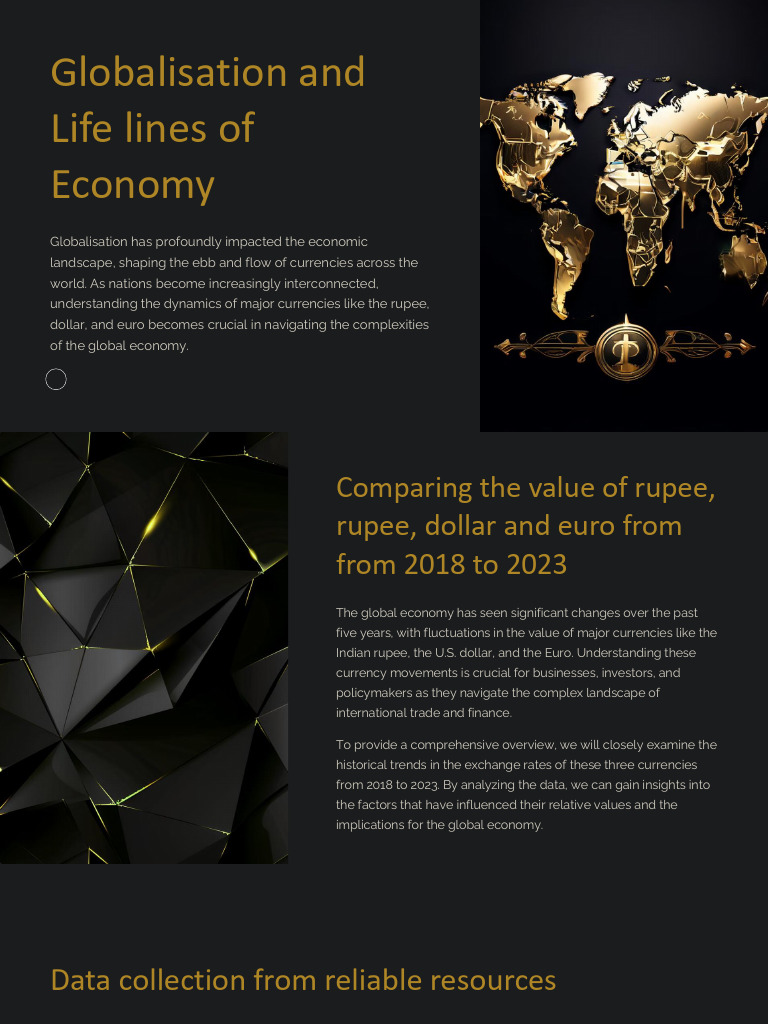 Globalisation and Life Lines of Economy | PDF | Euro | Exchange Rate