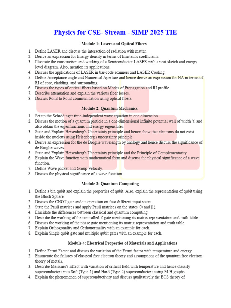 Chemistry_CSE | PDF | Superconductivity | Waves