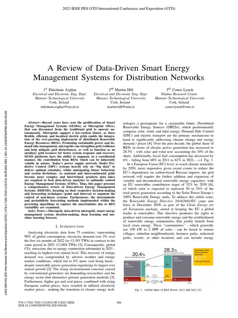 A Review of Data-Driven Smart Energy Management Systems For ...