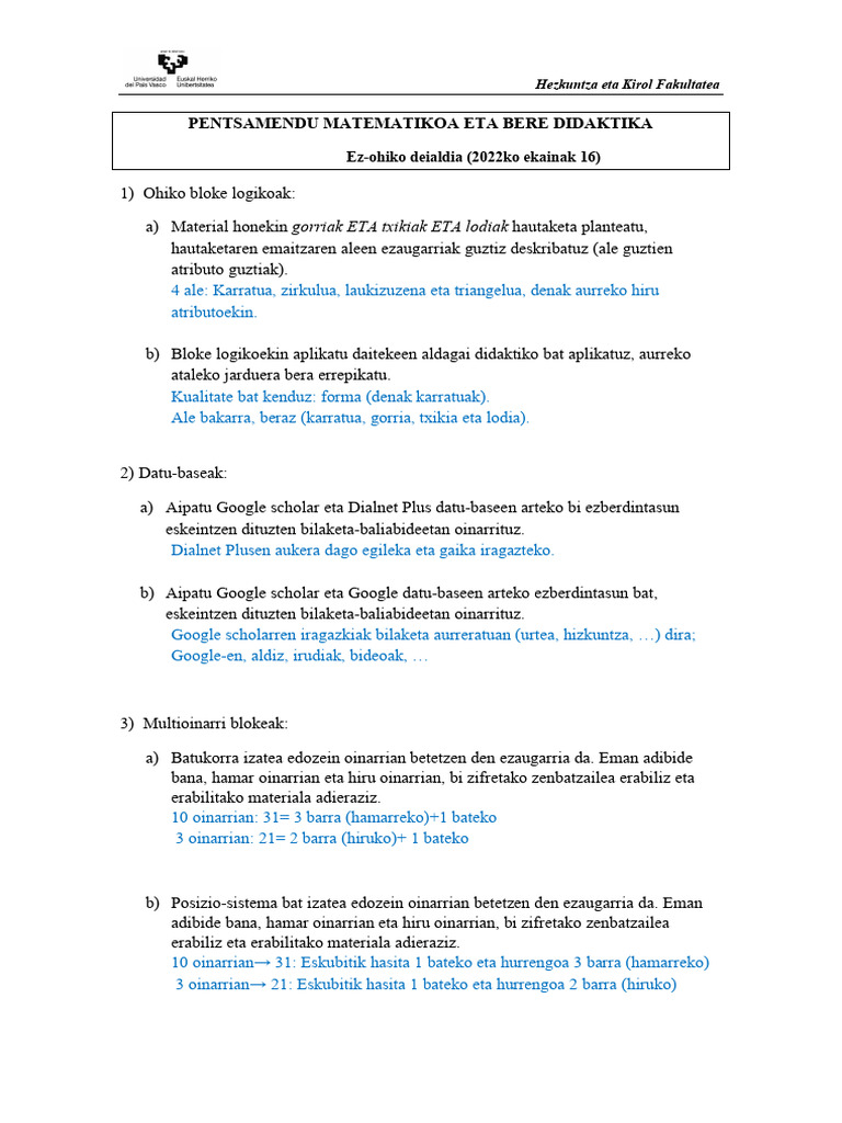 Ekainak 22 Ebatzita | PDF