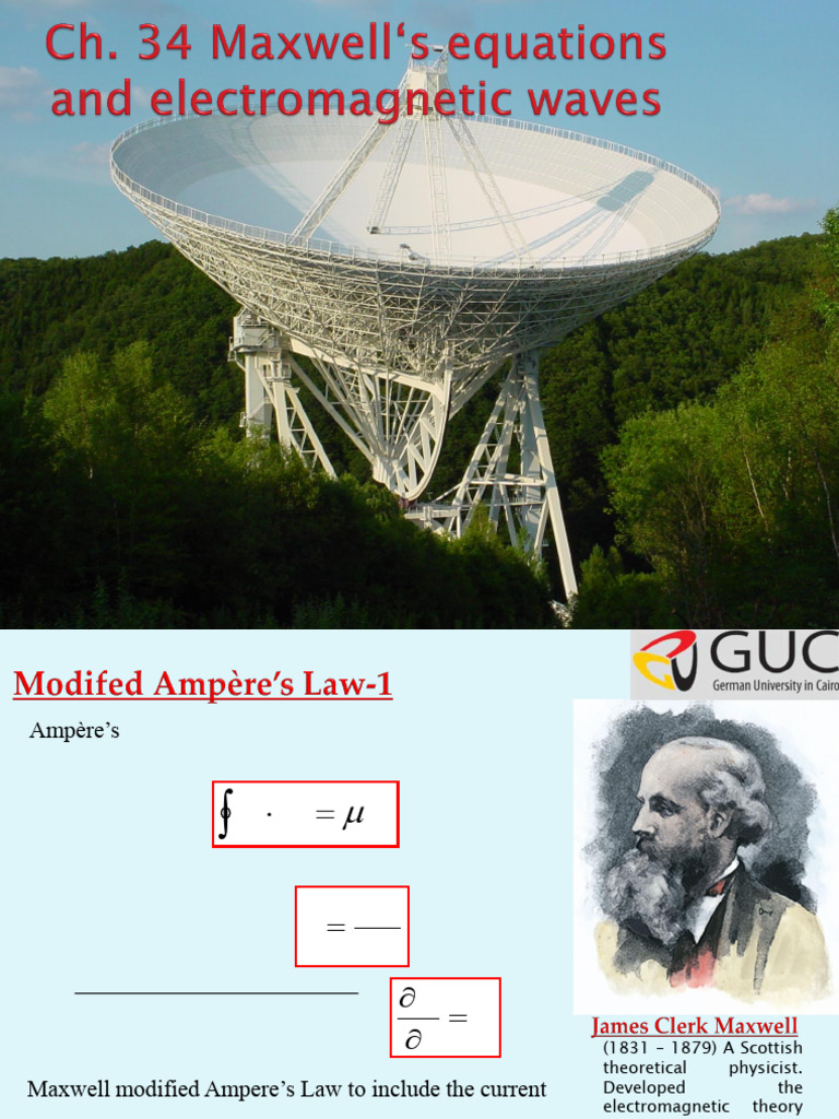 Electromagnetic Theory and Maxwell's Equations | PDF | Waves ...