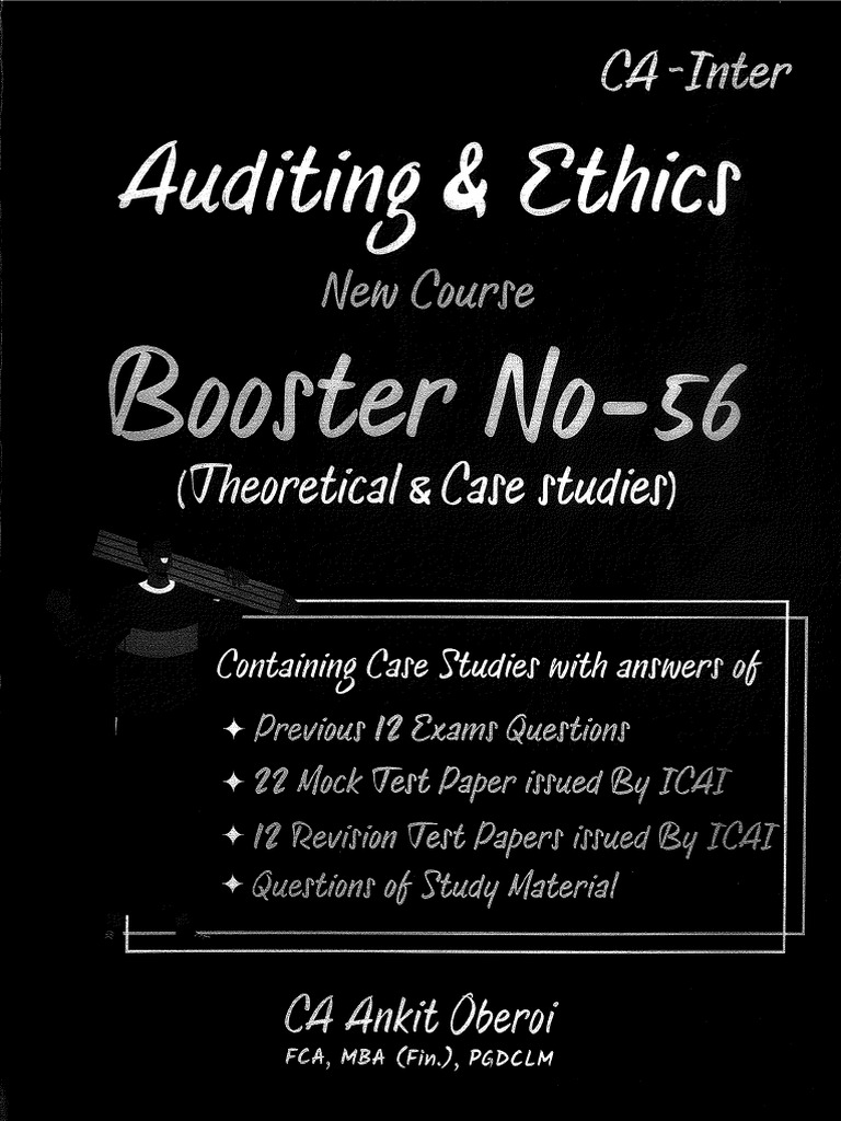 Ankit Oberoi Audit QB - MAY 25 | PDF