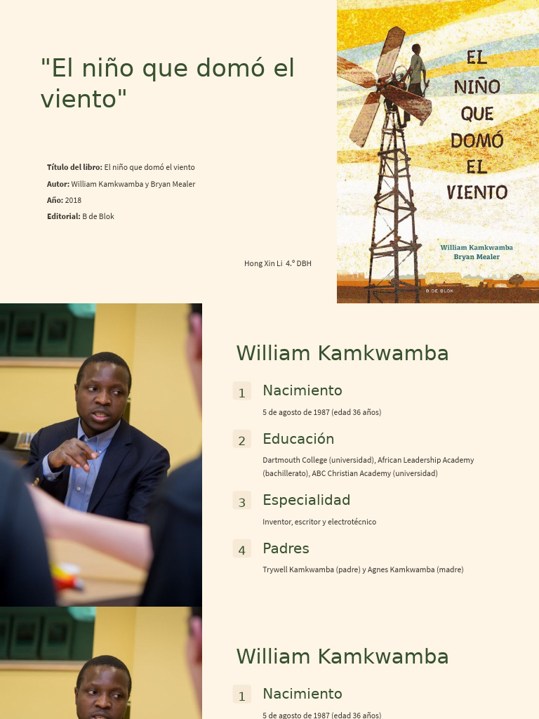 El Nino Que Domo El Viento | PDF