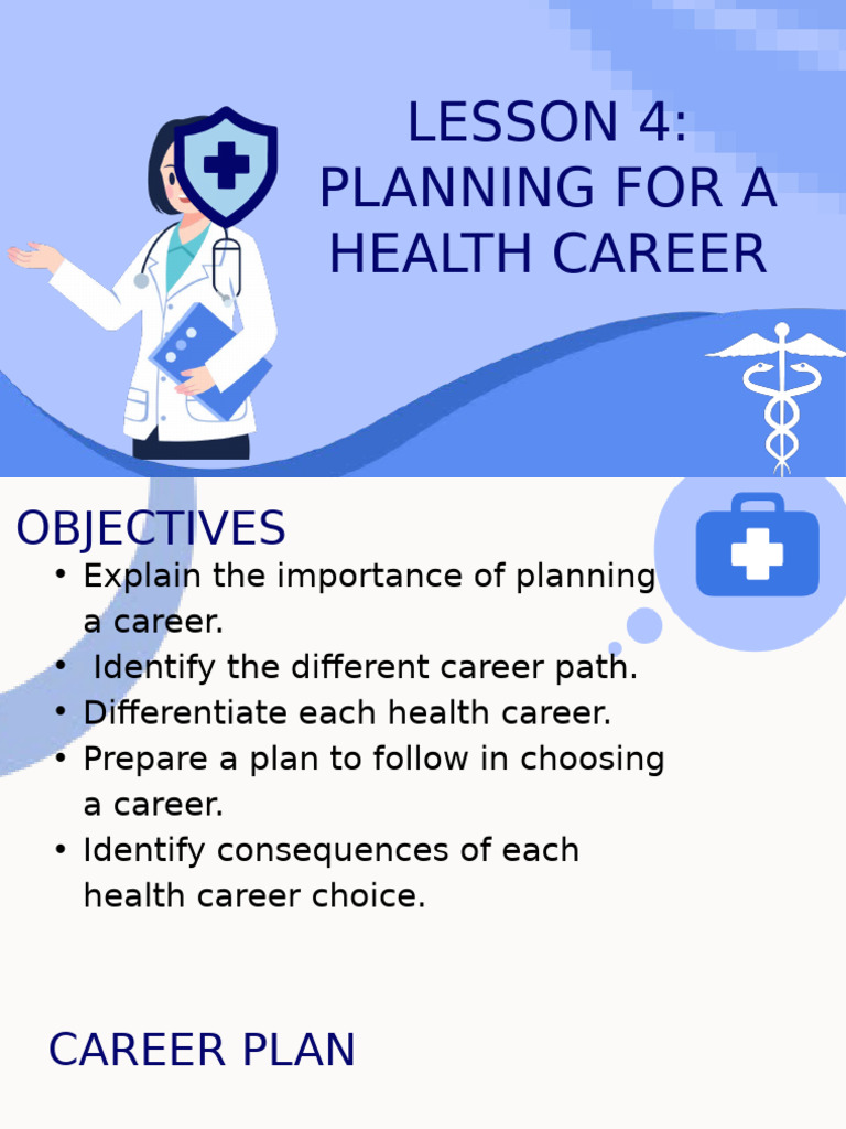 Health Career Planning Guide | PDF | Health Care | Public Health